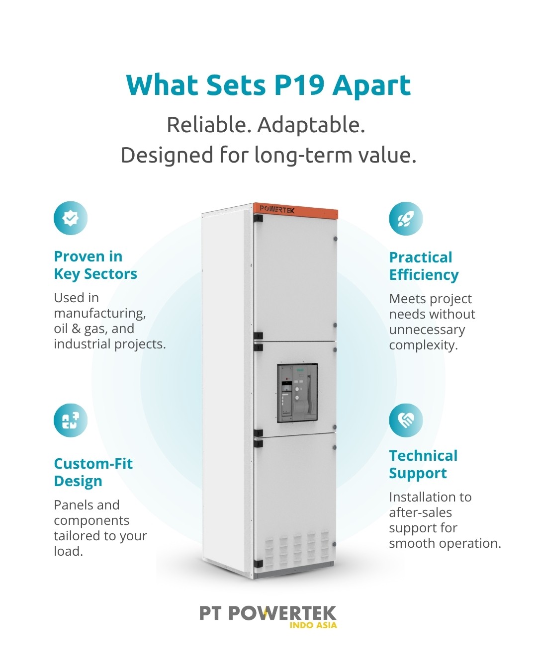 Powertek P19 – Locally Engineered Low Voltage Panel